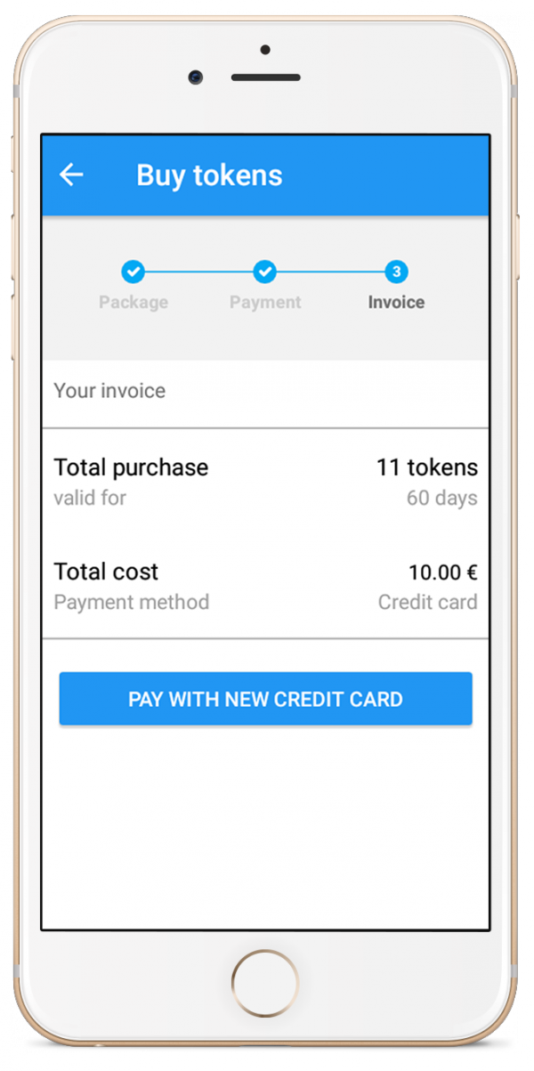 DIGITAL TOKENS - Ready2Wash